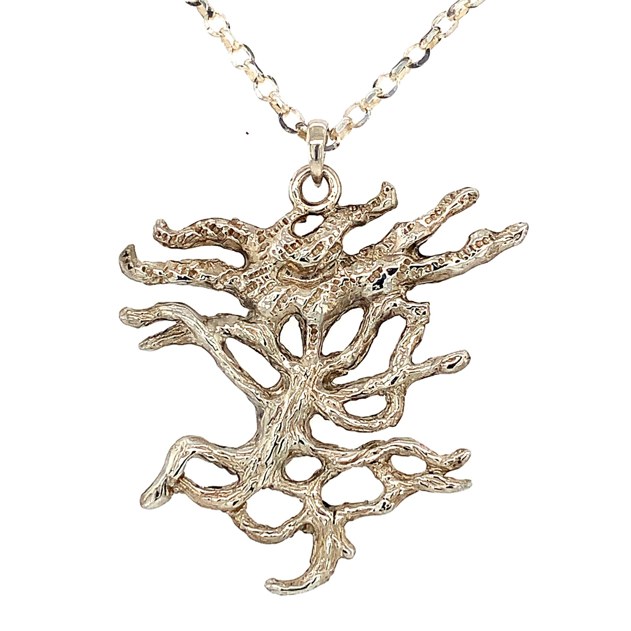 The Enduring Tree in Platinum Silver – Kas-A-Designs