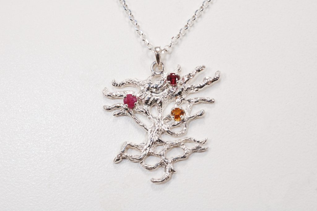 The Enduring Tree in Platinum Silver – Kas-A-Designs